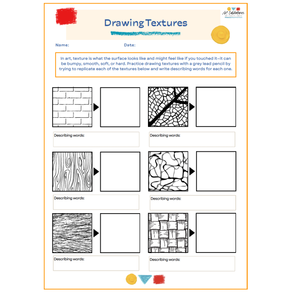 Drawing Textures - Art EdVentures